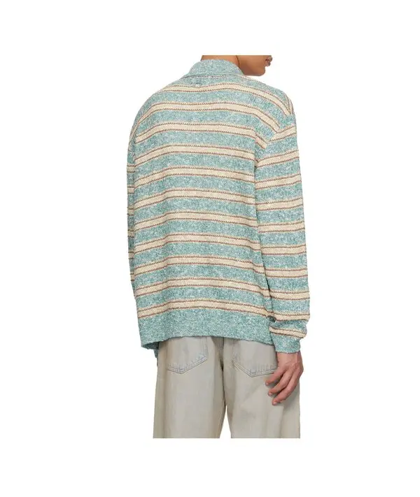 WOOYOUNGMI Striped Long Sleeve Knitwear