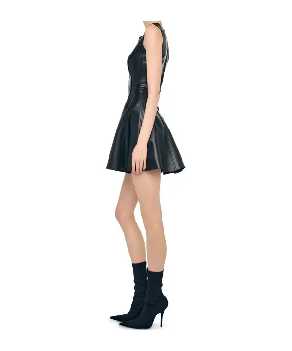 Norma Kamali Sleeveless Grace Mini Dress