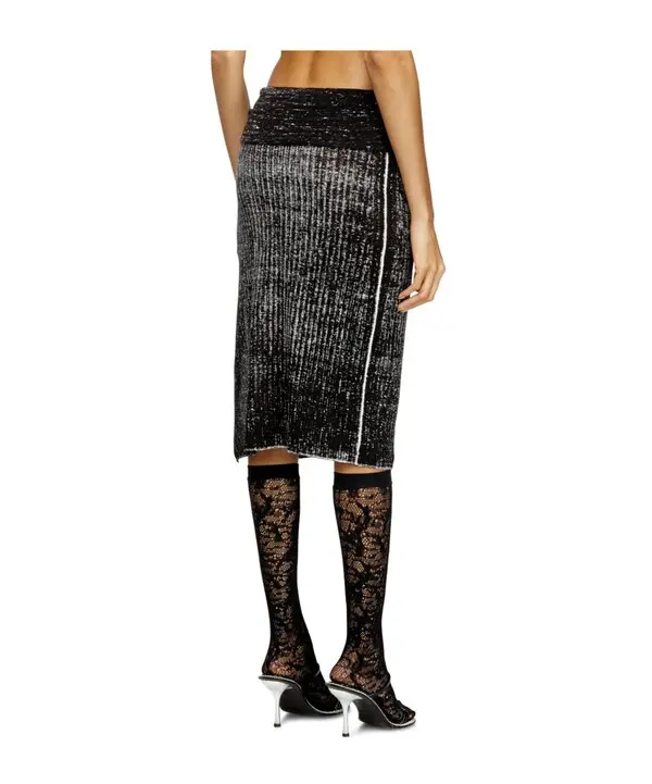 DIESEL® M-meganoid Midi Skirt