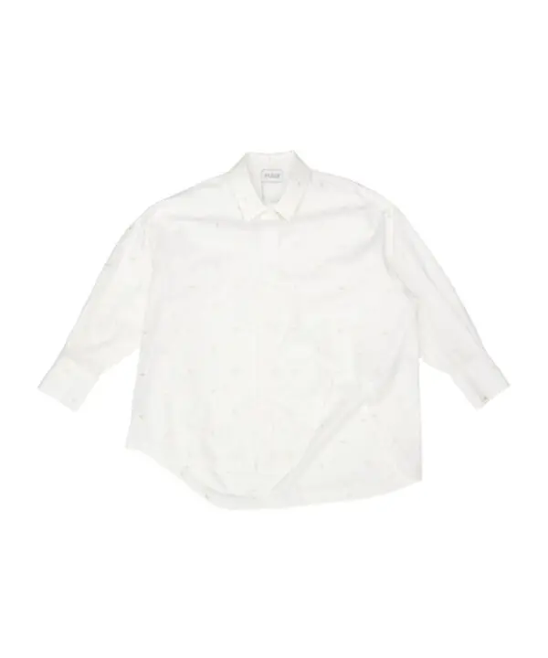 Attico Long Sleeve Shirt - White