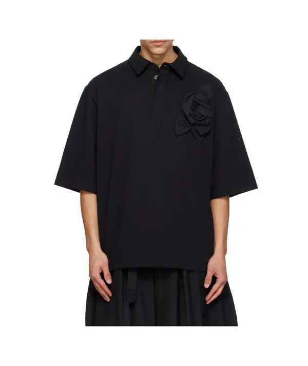 Simone Rocha Collared Polo Shirt