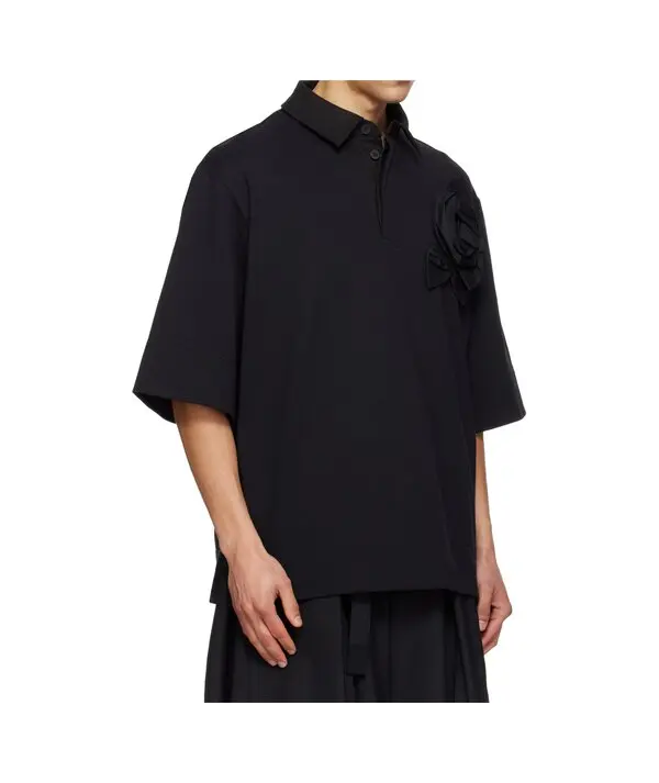 Simone Rocha Collared Polo Shirt