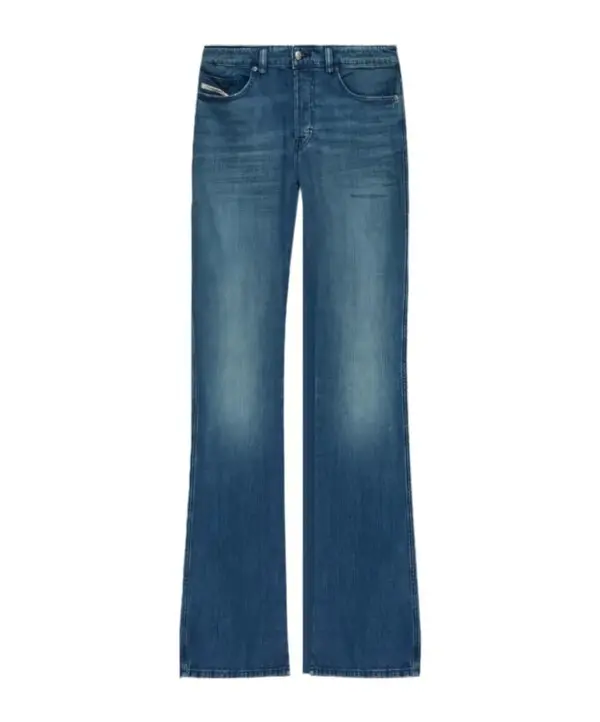DIESEL® Buttoned Flared Jeans