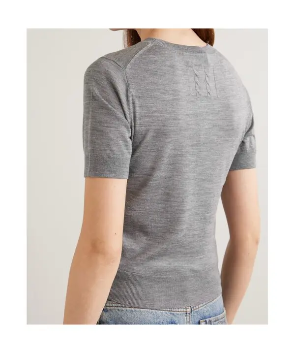 NILI LOTAN Leilani Short-sleeved Knitwear