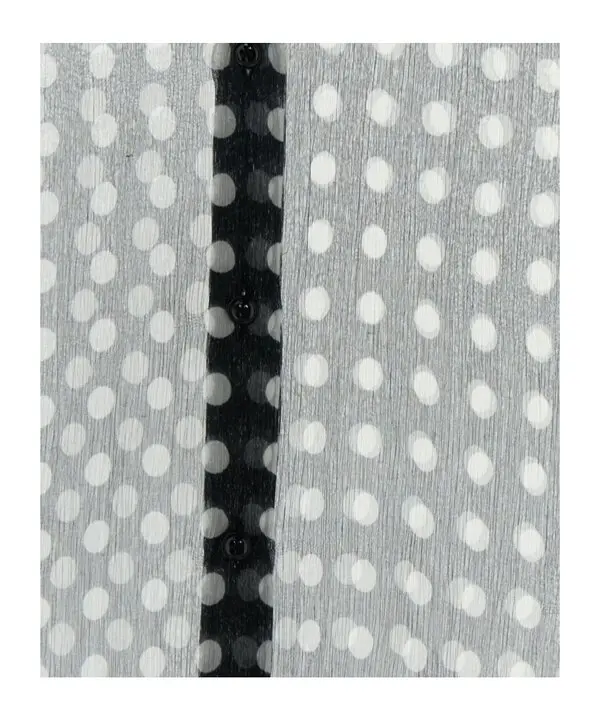Ermanno Scervino Polka Dot Sheer Shirt