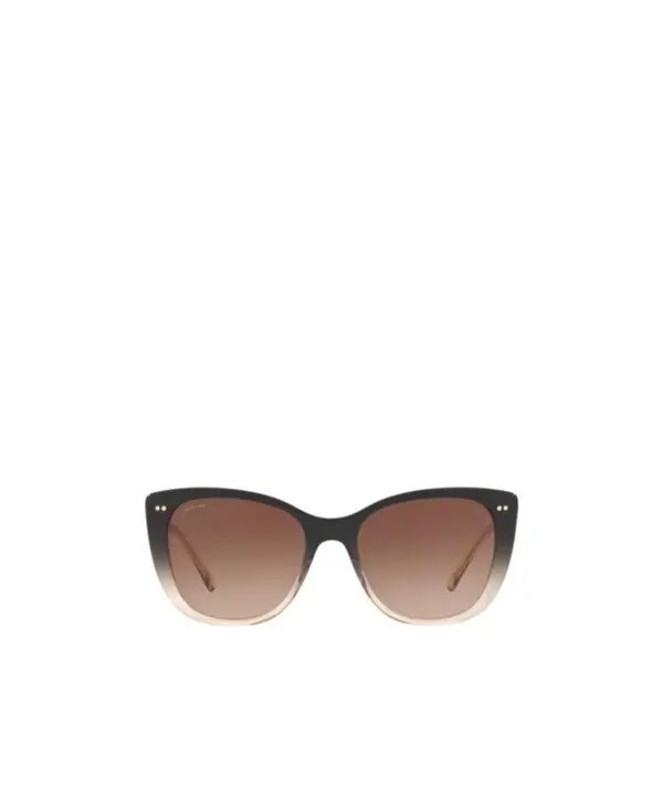 BVLGARI Logo Detail Sunglasses - Brown
