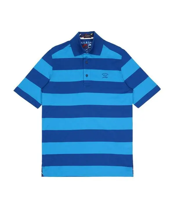 PAUL  SHARK Logo Embroidered Polo Shirt