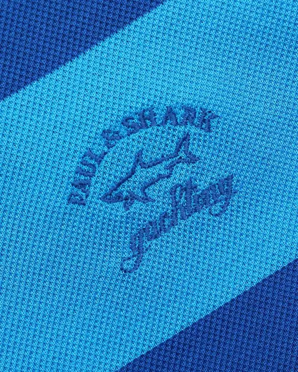 PAUL  SHARK Logo Embroidered Polo Shirt