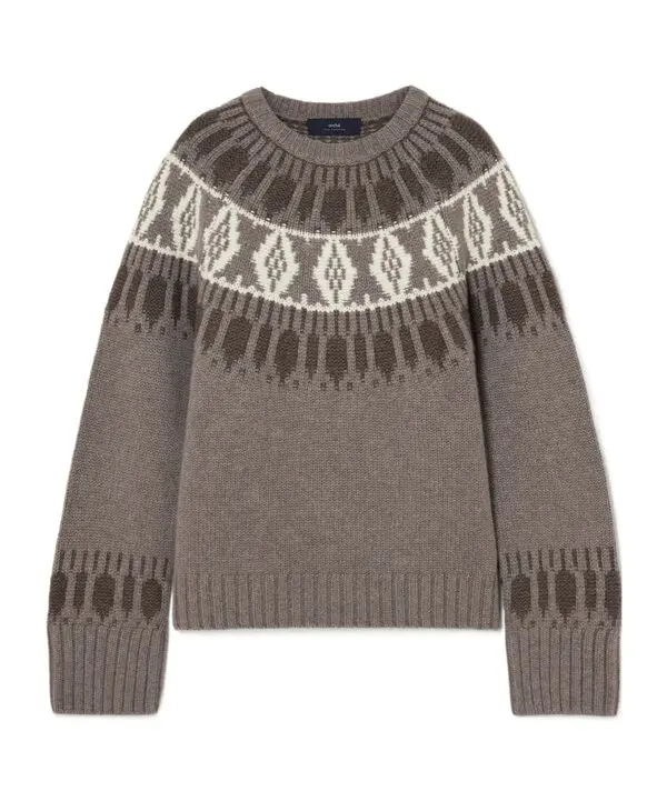 Arch4 Printed Crew Neck Sweater