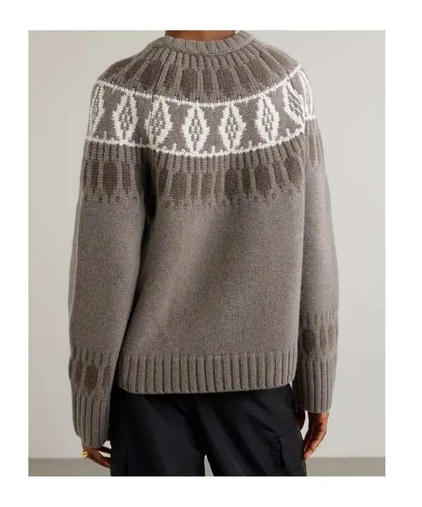 Arch4 Printed Crew Neck Sweater