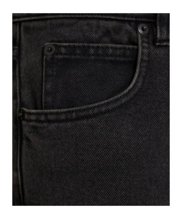 THE ROW Riaca Cropped Denim Jeans - Black