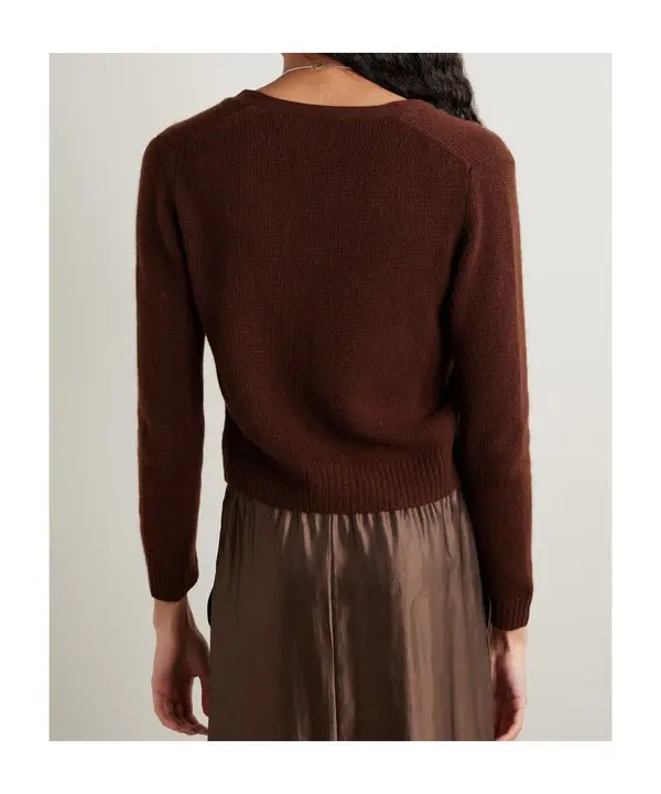 DÔEN Cameron Cashmere Cardigan - Deep Ochre