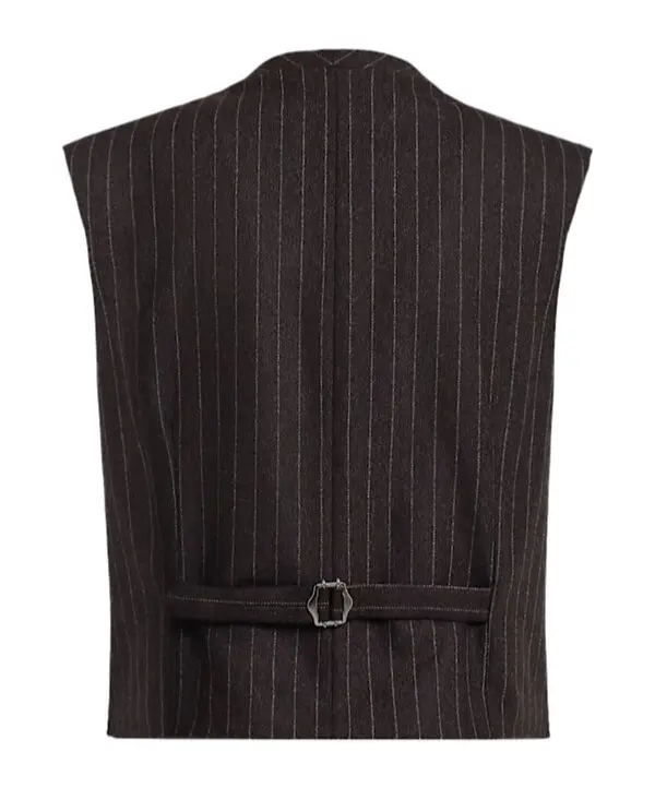 BLAZÉ MILANO Wool Cashmere Vest - Black