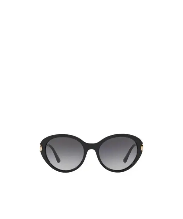 BVLGARI Oval Logo Detail Sunglasses - Gray