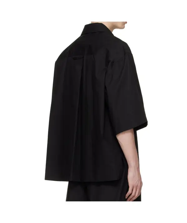 Simone Rocha Collared Short-sleeved Shirt