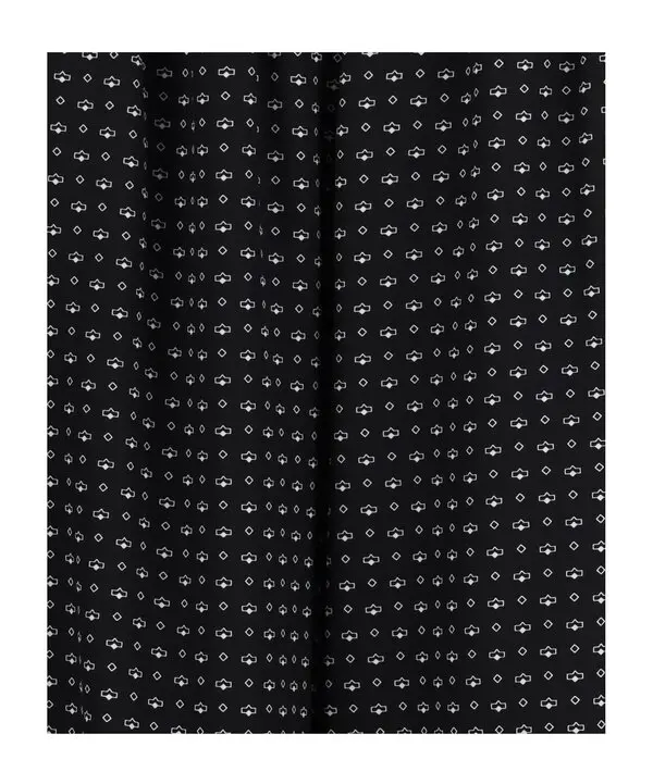 Ermanno Scervino Geometric Wide-leg Printed Pants - Black