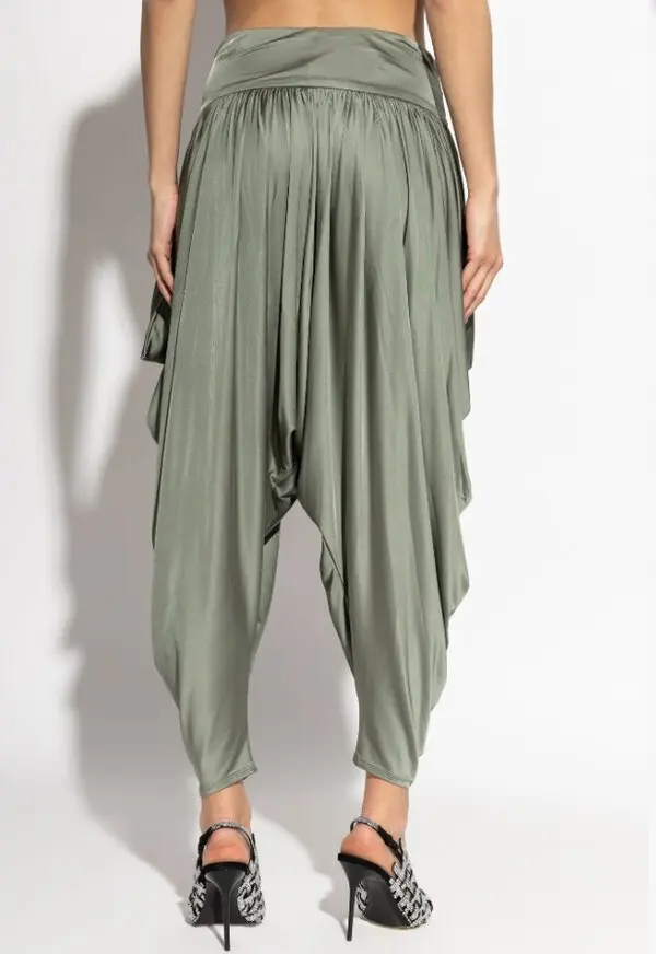 Balmain Draped Harem Pants