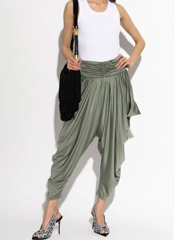 Balmain Draped Harem Pants