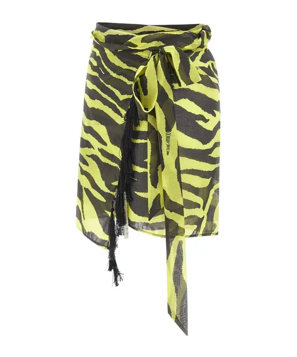 Attico Il Primo Bagno Printed Tassel Pareo