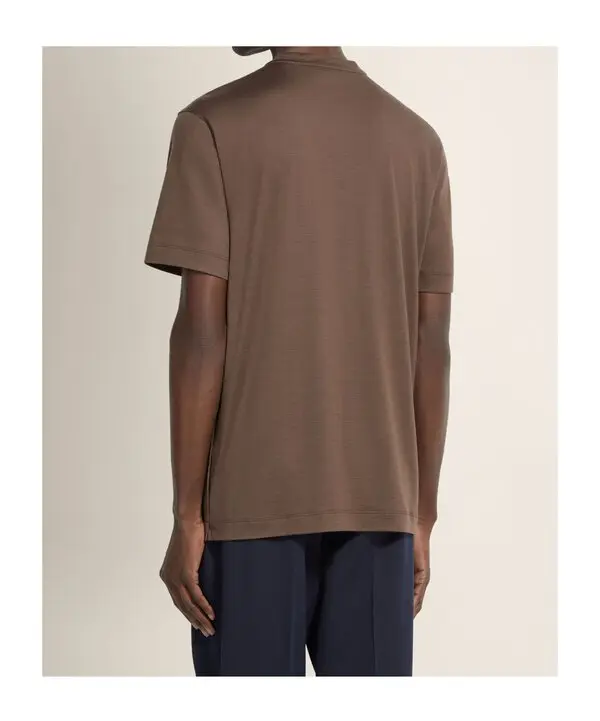 Zegna Vellus Aureum T-shirt - Brown