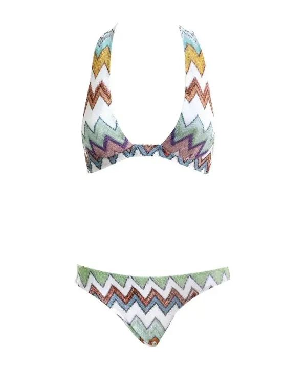 Missoni Zigzag Pattern Bikini - Multicolor