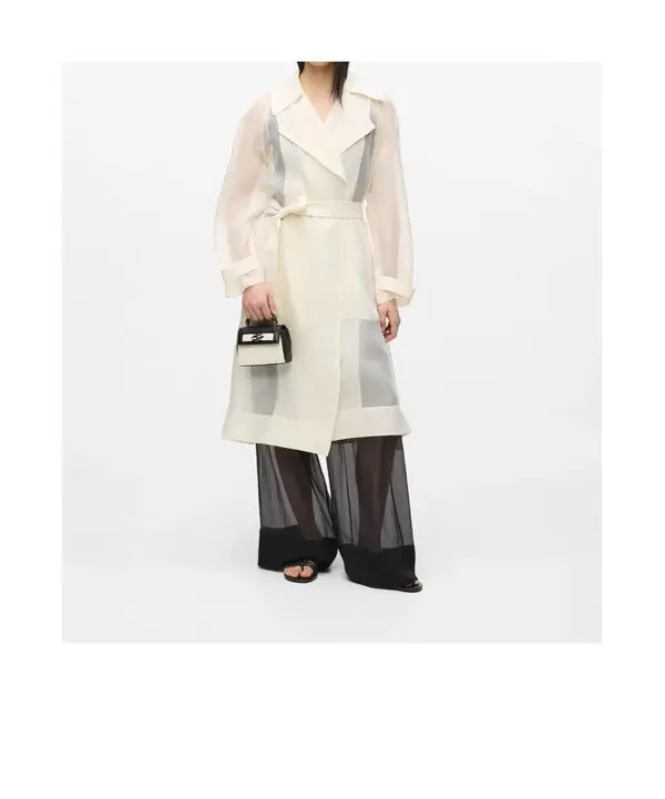 Karl Lagerfeld K/autograph Leather Tote Bag - White