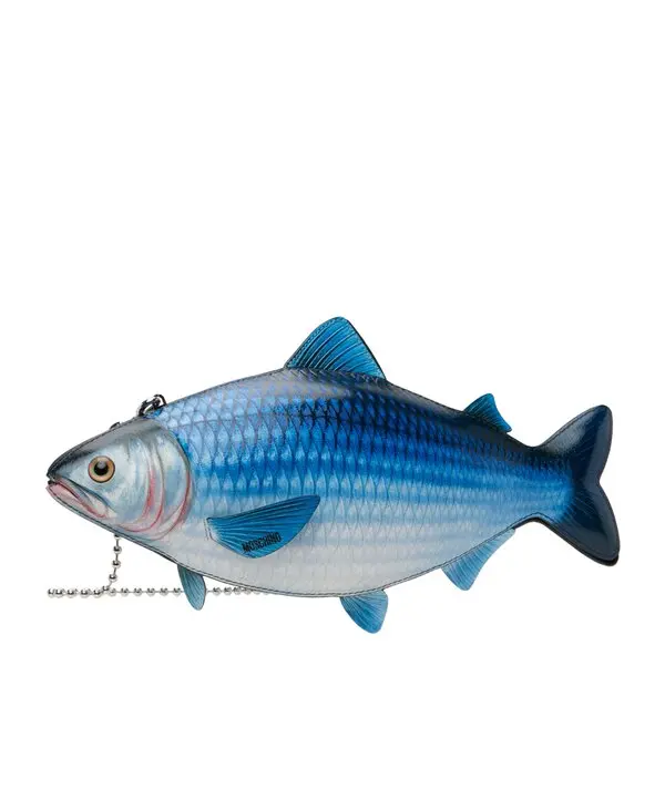 Moschino Fish Chain Shoulder Bag