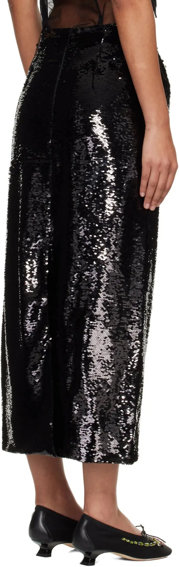 Simone Rocha Column Skirt - Black