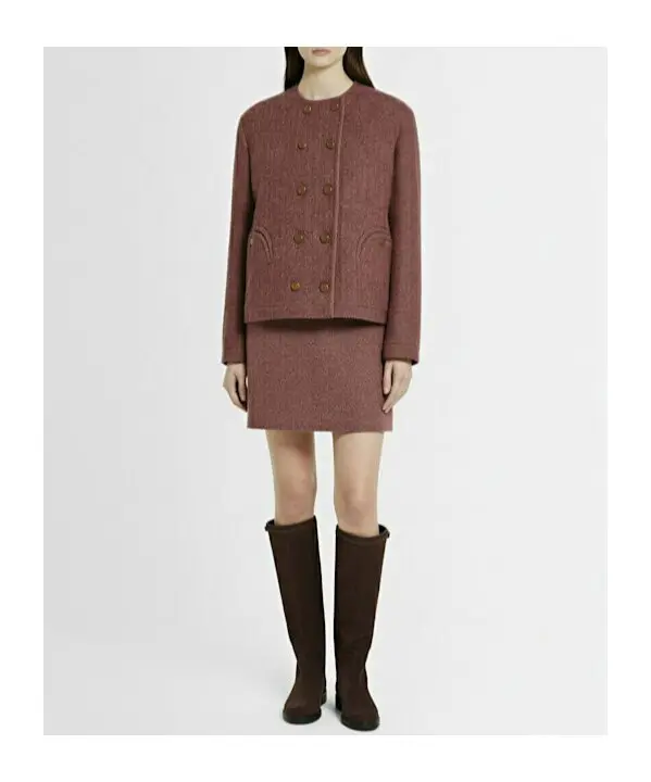 BLAZÉ MILANO Queene Wool Bolero Jacket