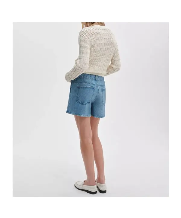 RAG  BONE Rag & Bone Printed Belt Loop Shorts