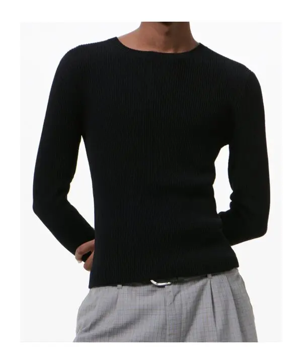 Our Legacy Rib-knit Long Sleeve Sweater
