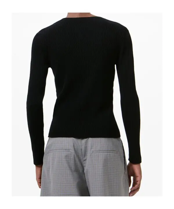 Our Legacy Rib-knit Long Sleeve Sweater