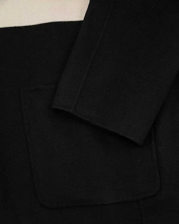 Max Mara Wool Patchwork Coat