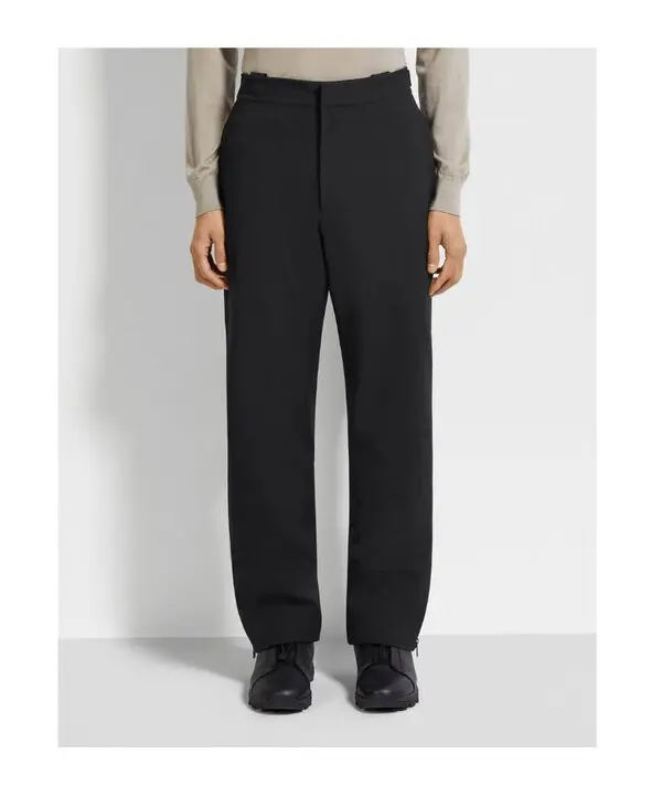 Zegna Suspenders Zip-fastening Ski Pants
