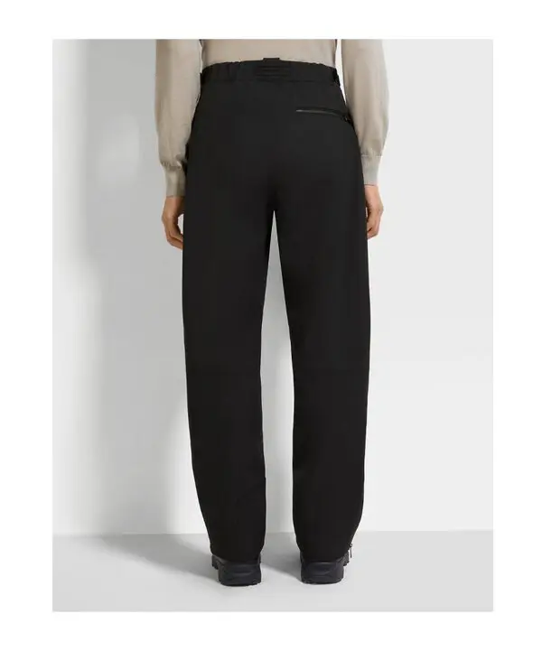 Zegna Suspenders Zip-fastening Ski Pants