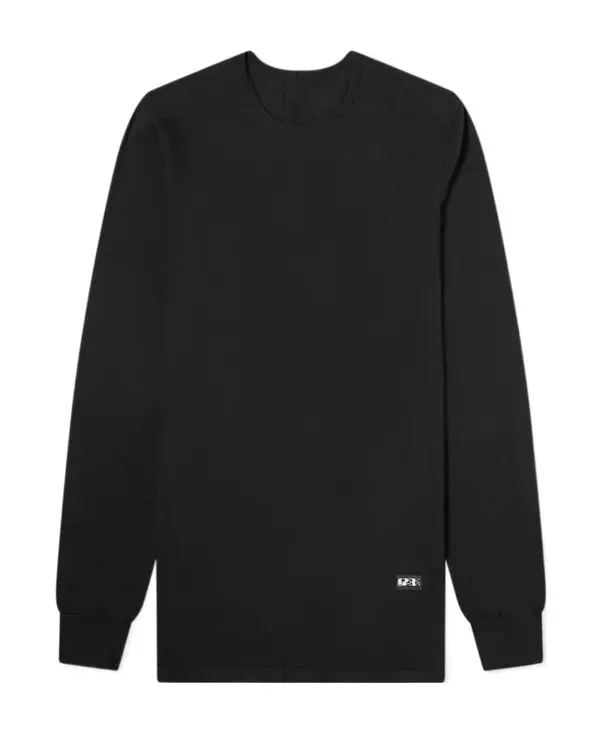 Rick Owens Logo Patch Detail T-shirt - Black