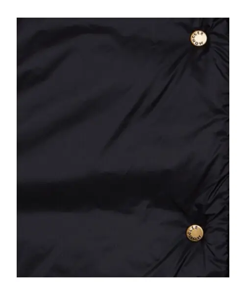 Moncler Fleurs Bouclé Down Jacket - Black