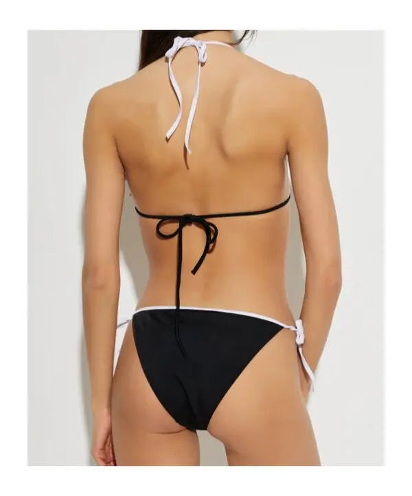 Balmain Two-piece Bikini Swimsuit - Black