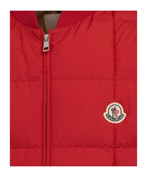 Moncler Elberton Tech Square-quilted Down Vest