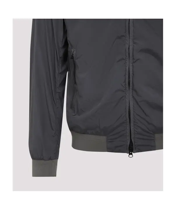 C.P. COMPANY Nycra Short Bomber Jacket - Black
