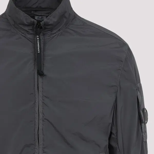C.P. COMPANY Nycra Short Bomber Jacket - Black