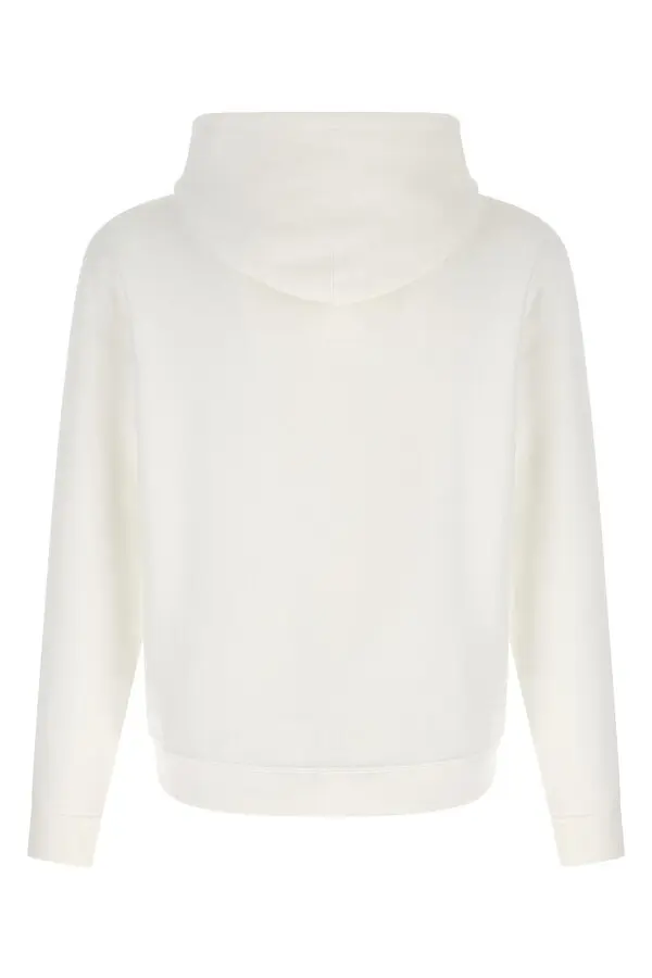 Polo Ralph Lauren Embroidered Zip-up Hoodie - White