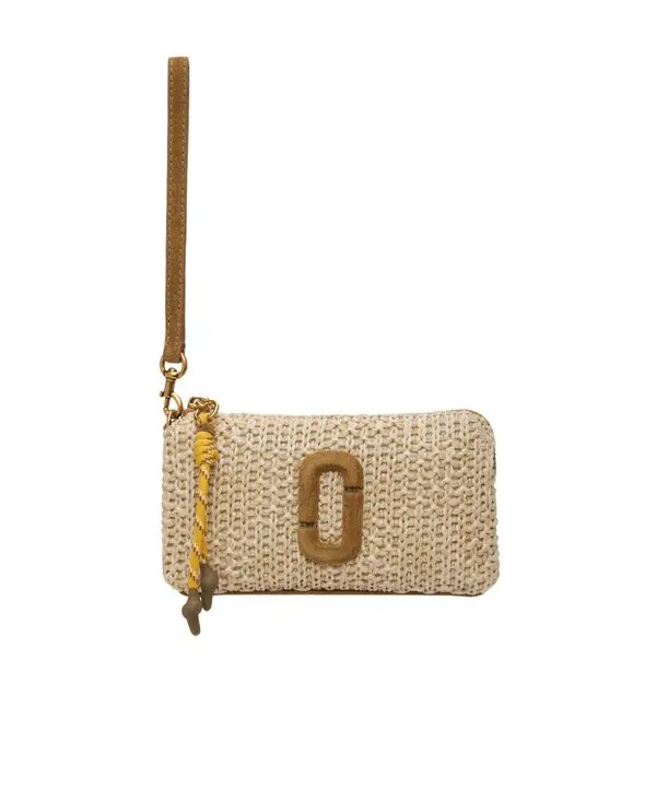 Marc Jacobs Summer Zipper Clutch - Natural Color