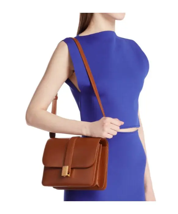 Khaite Blake Leather Shoulder Bag