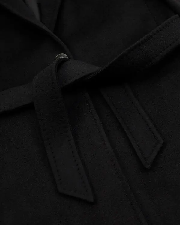 Max Mara Belted Lapel Coat