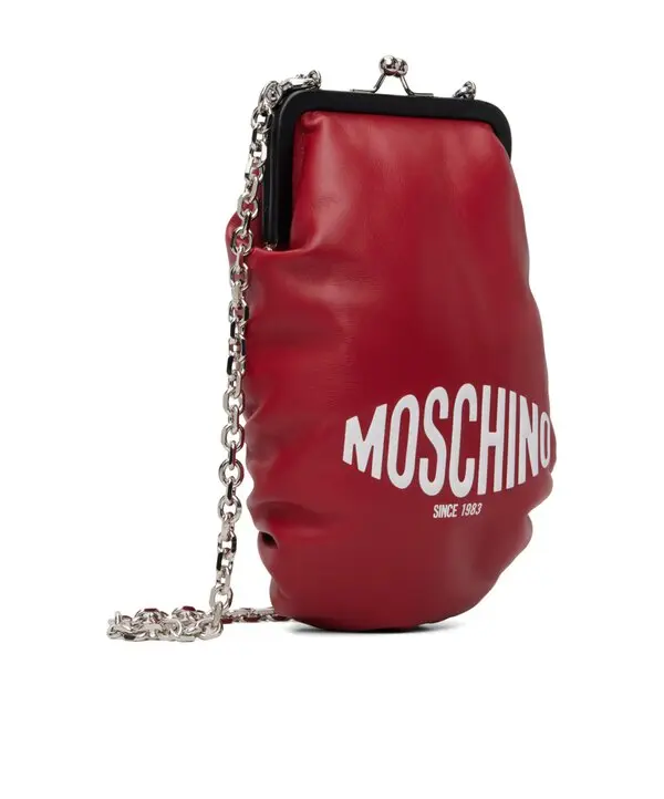Moschino Boxing Glove Chain Shoulder Bag