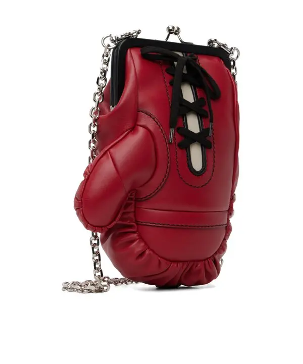 Moschino Boxing Glove Chain Shoulder Bag