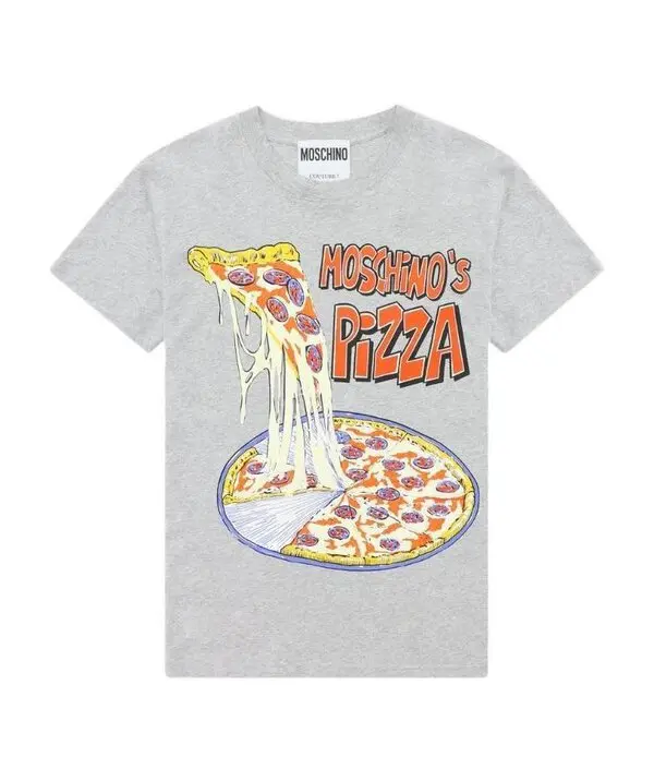 Moschino Graphic Print Crewneck T-shirt