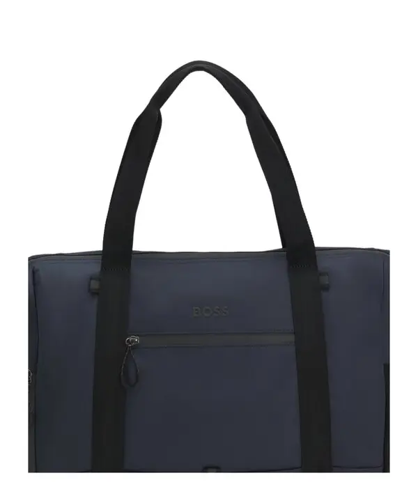 Hugo Boss Logo Duffle Bag - Dark Blue