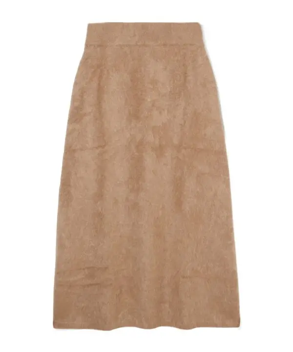 LISA YANG Asta Cashmere Midi Skirt - Camel